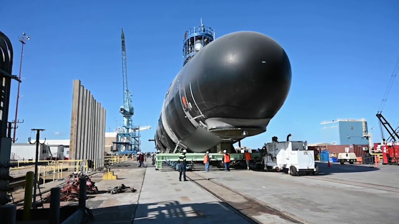 Montana SSN 794 Rollout - YouTube
