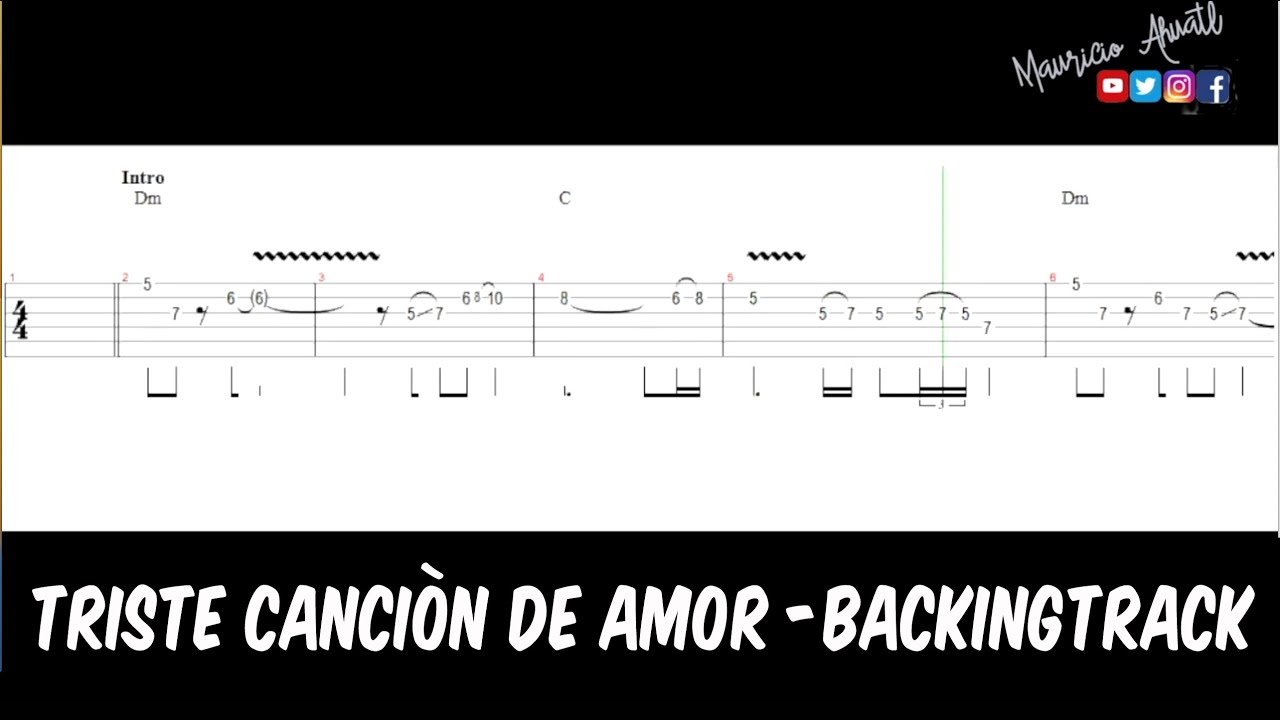Triste canción de amor - EL TRI (Backingtrack) - YouTube