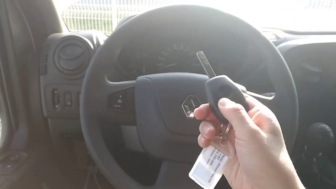 Renault Master 2017 Key Programming - Key Master DP Plus - YouTube