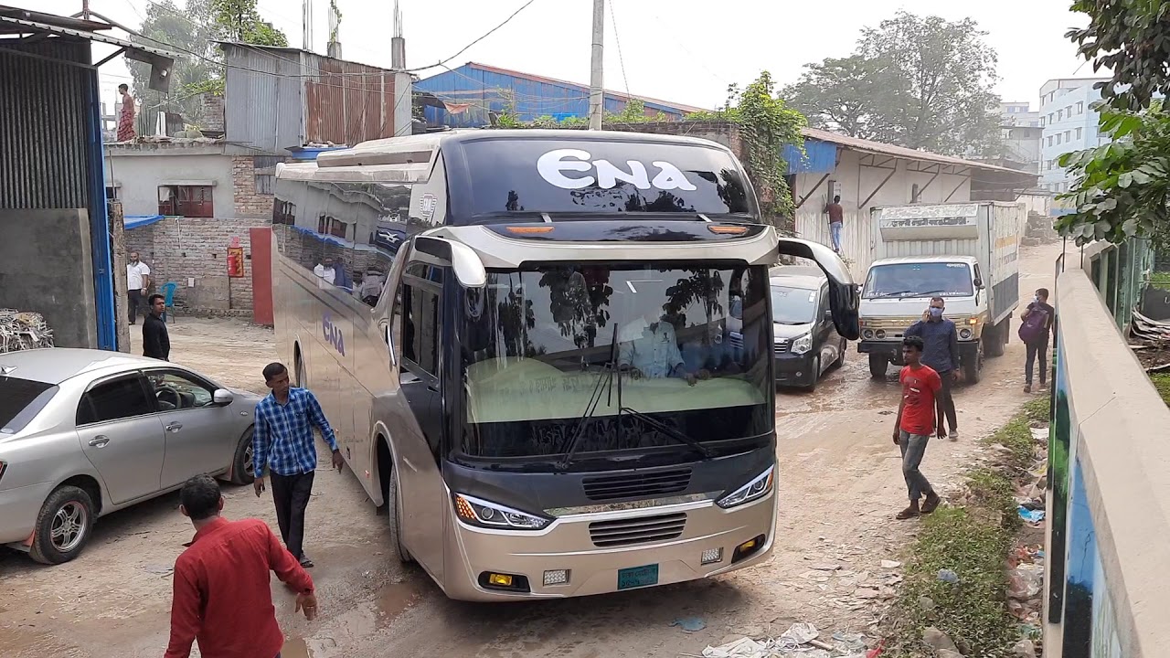 Ena Transport New Highdeck Bus।এনা পরিবহনের নতুন বাস।Ena Transport।Ena ...