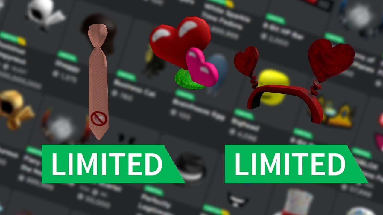 3 NEW LIMITEDS IN ROBLOX! - YouTube