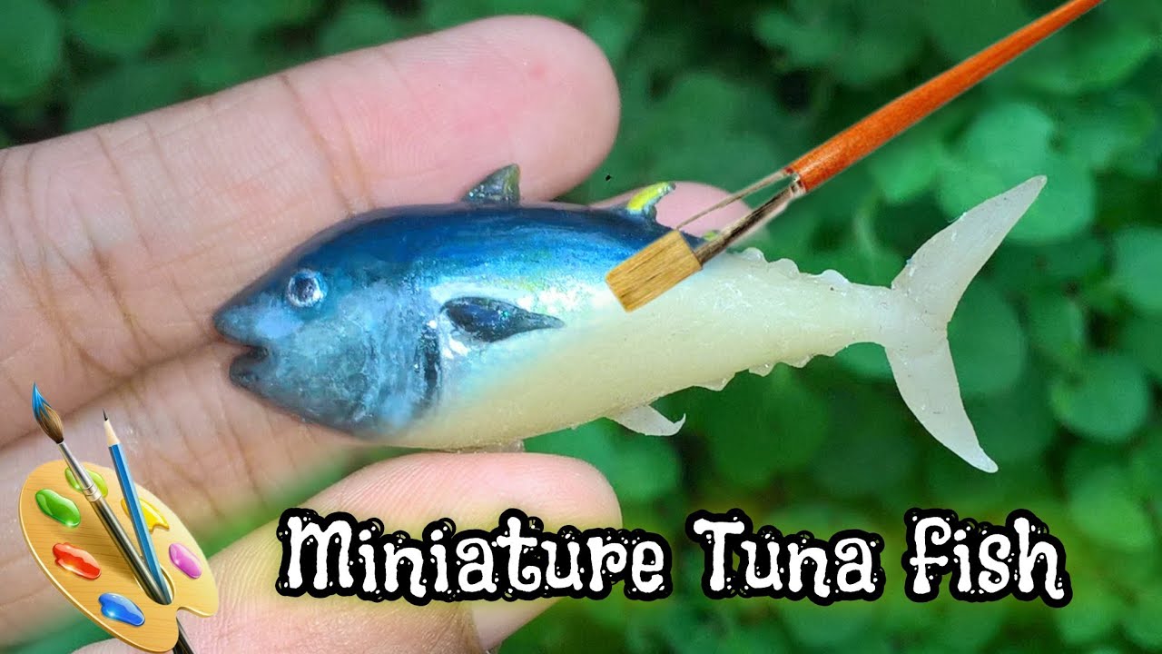 DIY Miniature Tuna fish making with clay| Creative Jay | fish | cold ...