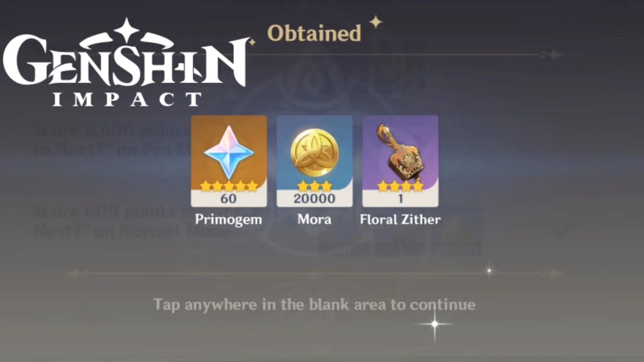 Genshin Impact How to get Floral Zither - YouTube