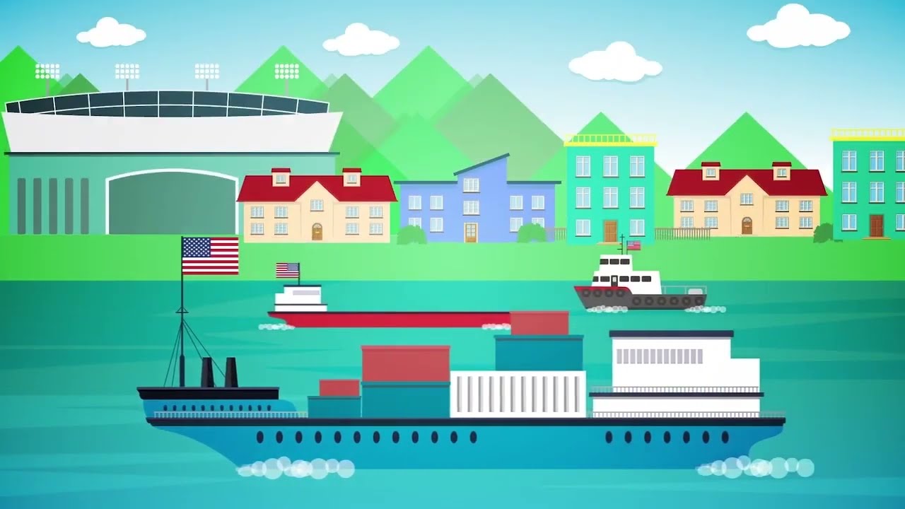 American Maritime Partnership - Facts About The Jones Act - YouTube