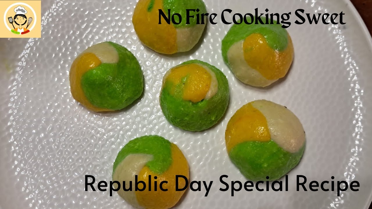 Republic Day Special Sweet recipe| without fire 5 Min recipe ...