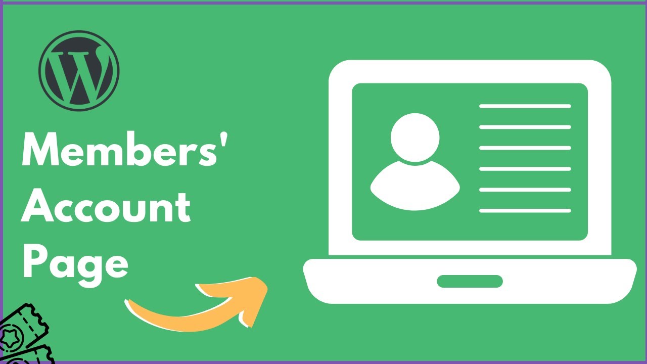 How to Easily Add Custom Pages to Your WordPress Member Accounts - YouTube