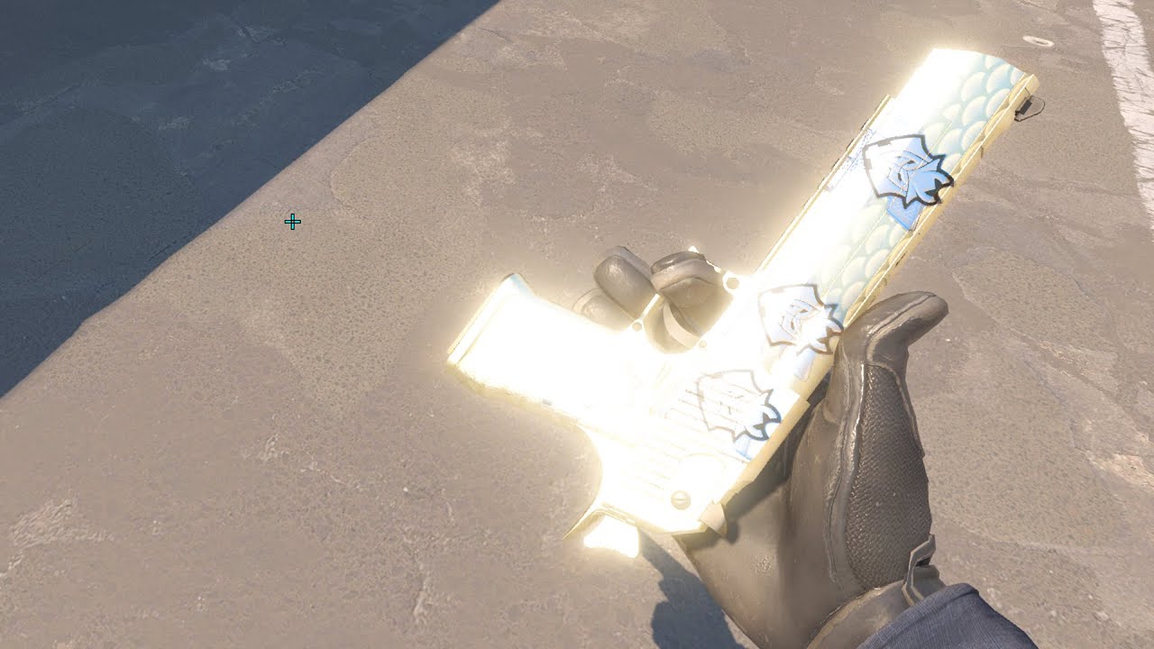 INSPECTING DESERT EAGLE GOLDEN KOI WITH 4x G2 ATLANTA FOIL STICKER ...