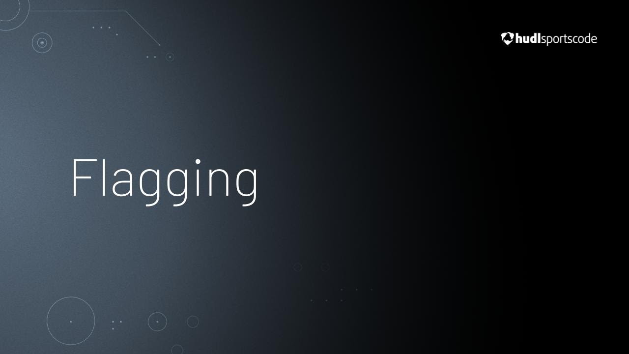 Flagging • Hudl Sportscode - YouTube