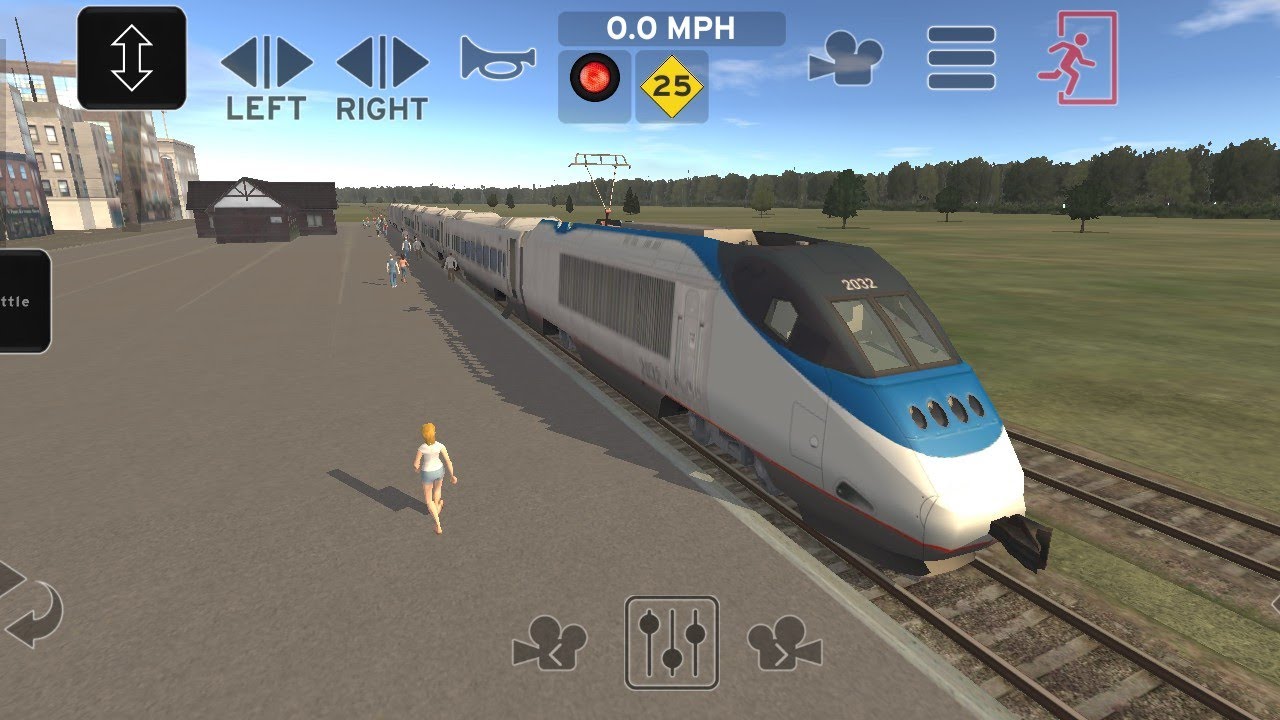 Passenger Train | Train and Rail Yard Simulator | - YouTube