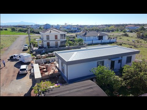 ANTALYA ÇELİK EV PROJEMİZ BİTTİ VEDA VAKTİ.. 