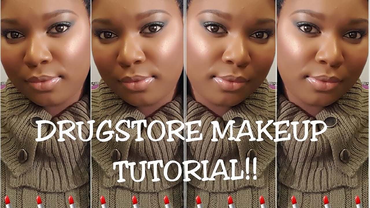 Full Face Drugstore Makeup Tutorial - YouTube