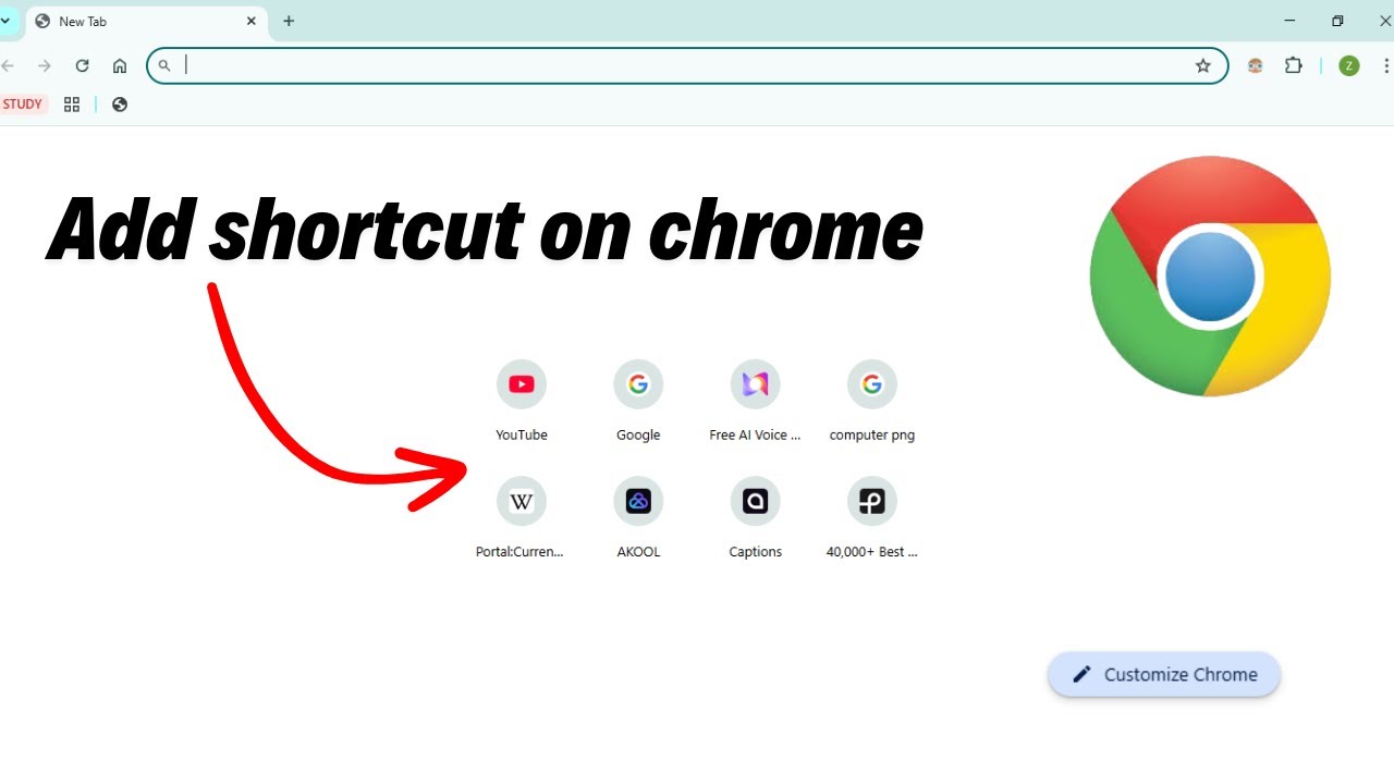 How To Create Shortcut On Chrome | Create Shortcut On Chrome - YouTube