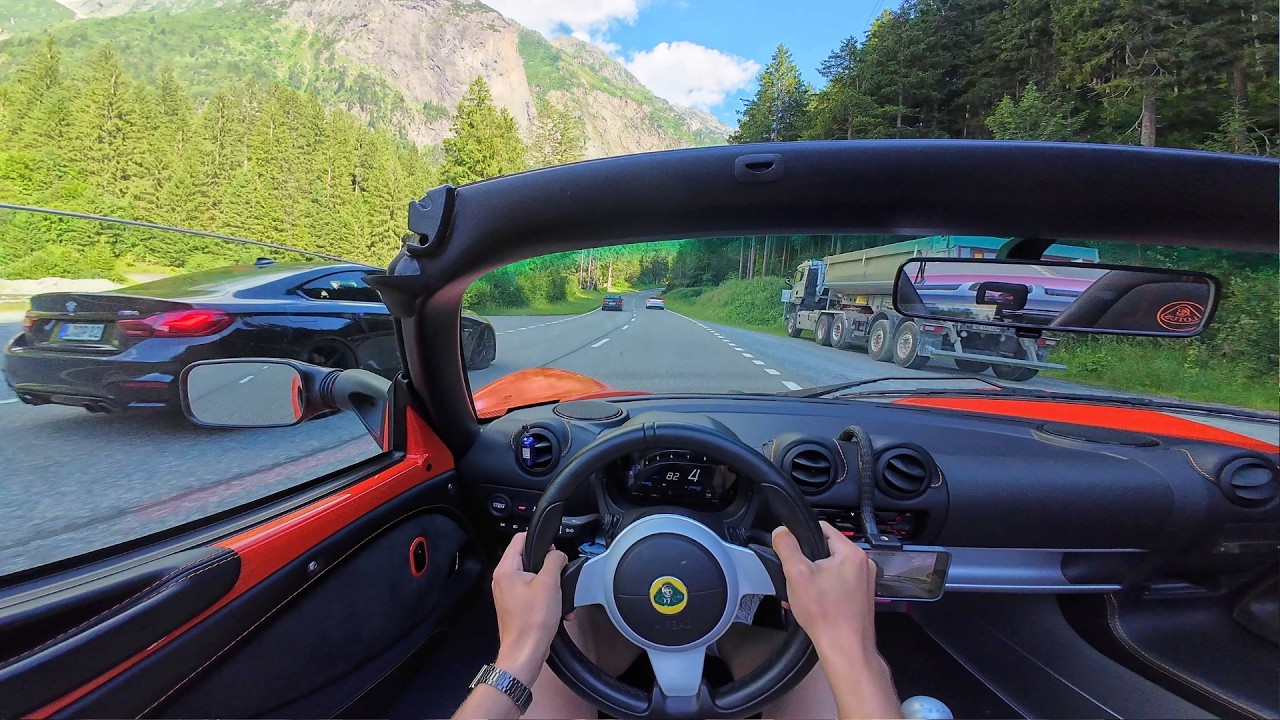 Chasing 50+ Cars on the Holy Trinity of Swiss Alps - YouTube