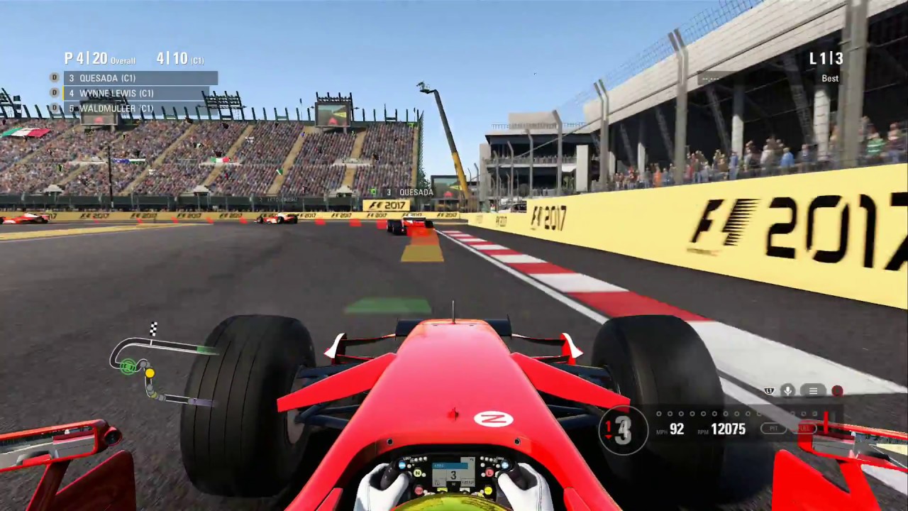 F1 2017 | 2007 Ferrari F2007 (Mexico) Classic Cars Gameplay - YouTube