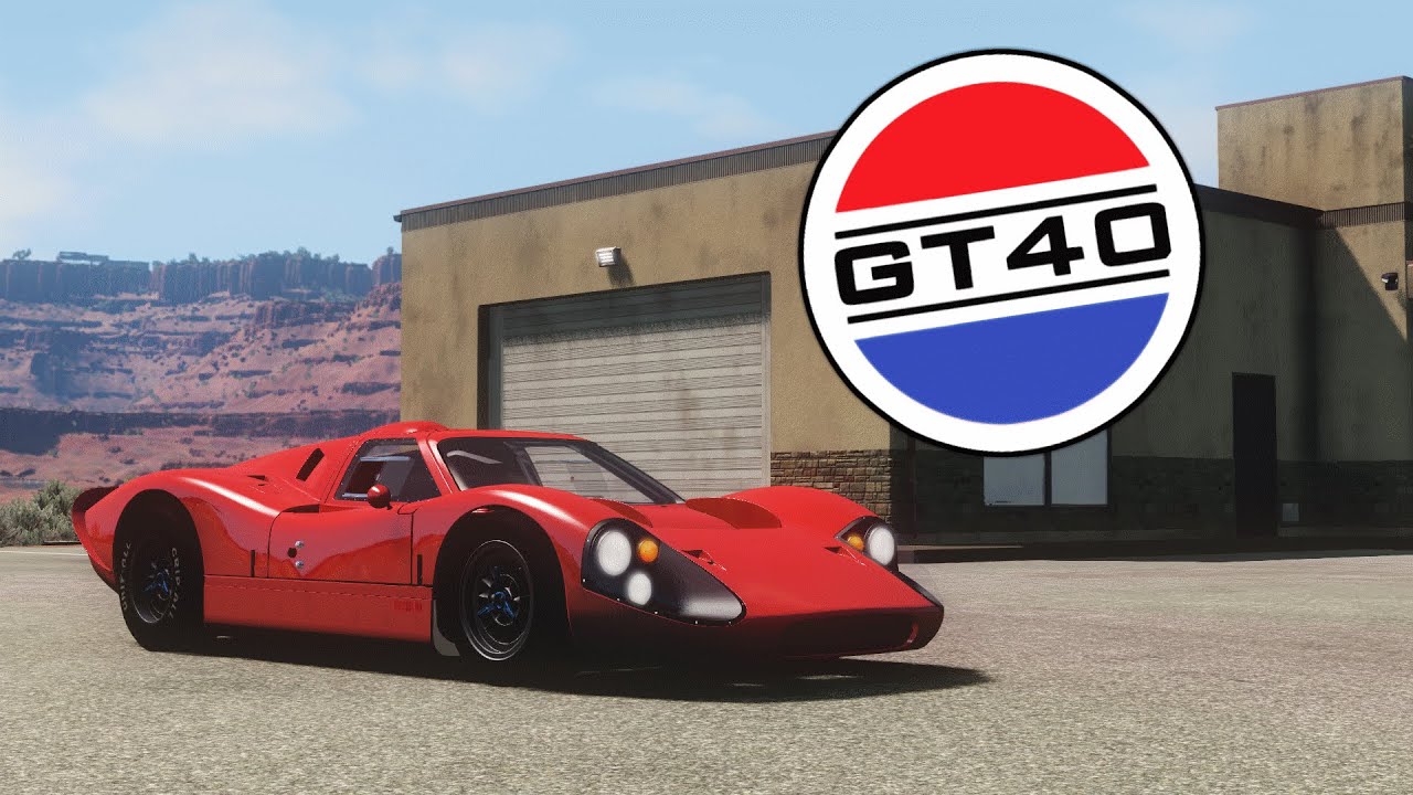 Ford GT40 Test Drive || BeamNG - YouTube