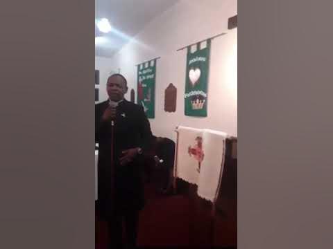 Rev Luxolo Mantini sings, “andinanto esandleni…” - YouTube