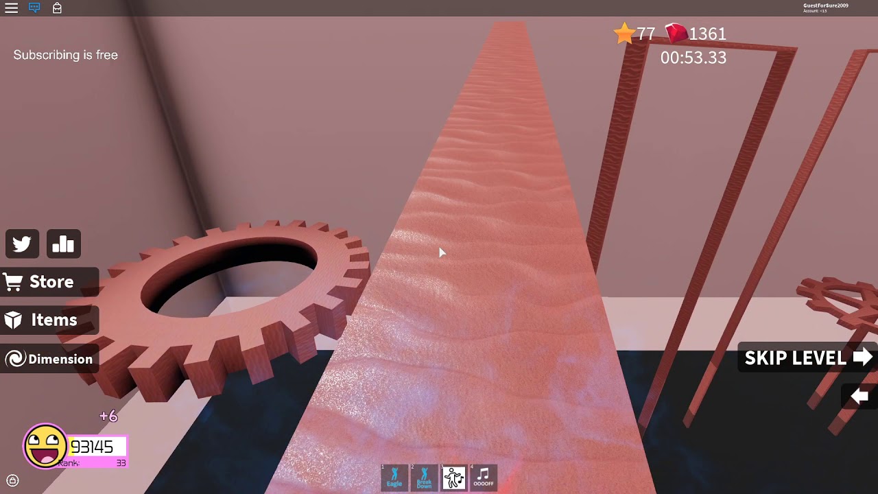 roblox speedrun 4 clock level world record 0:35 - YouTube