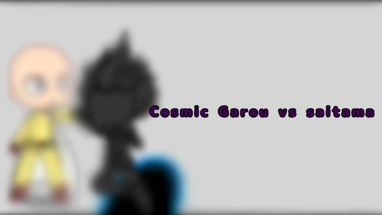 Cosmic Garou Vs Saitama (Fan made | short) - YouTube