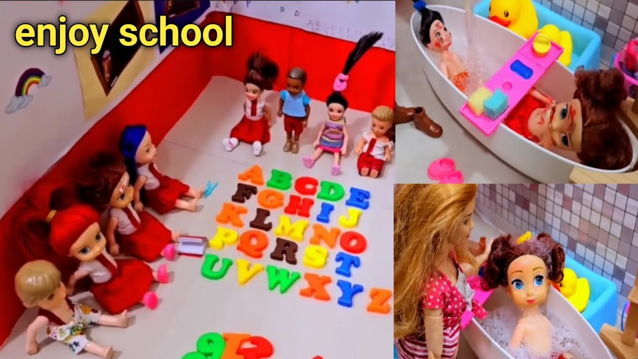 Barbie Doll all day routine in India village sapna ki kahani part -43/Barbie Doll bedtime story ...