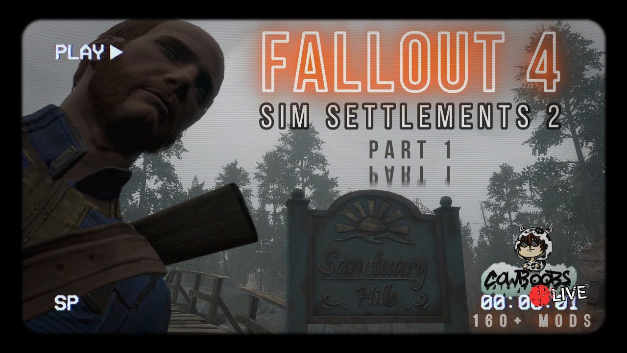 Zombie Apocalypse - Sim Settlements 2 - Fallout 4 - Redo - Part 1 - YouTube