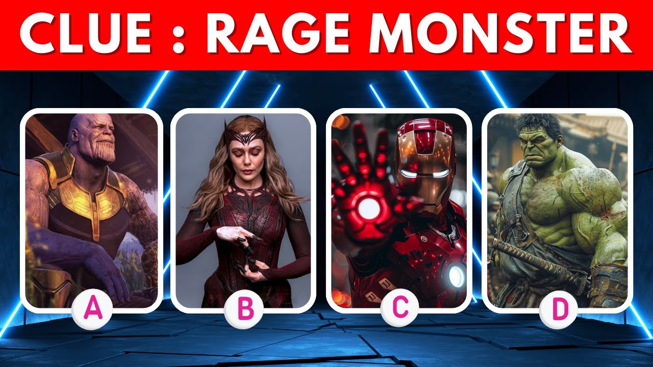 Guess The MARVEL HERO By Only 1 CLUE / HINT | Quizzitorium Quiz - YouTube