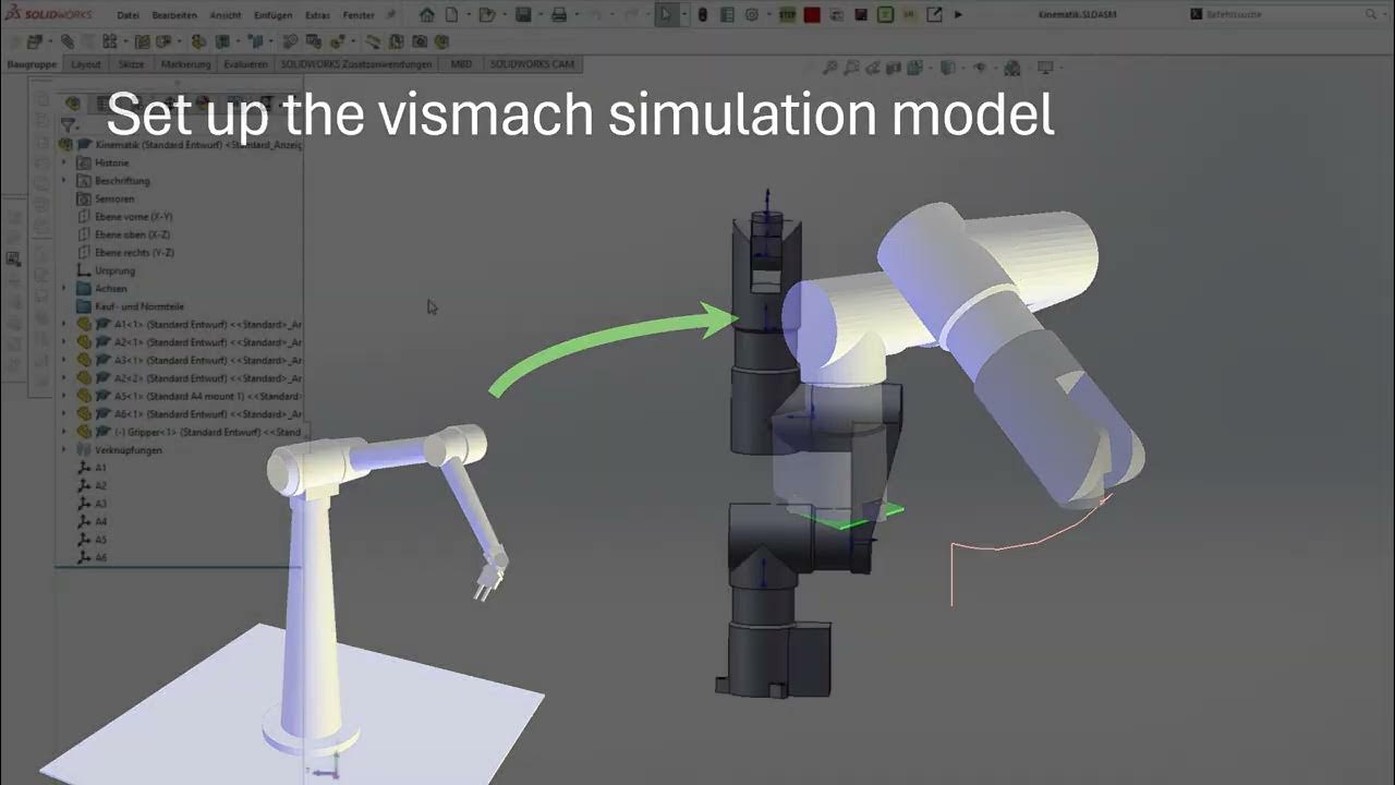 Robot project set up linuxcnc - YouTube