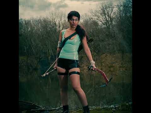 Lara Croft Tomb Raider Latex Cosplay