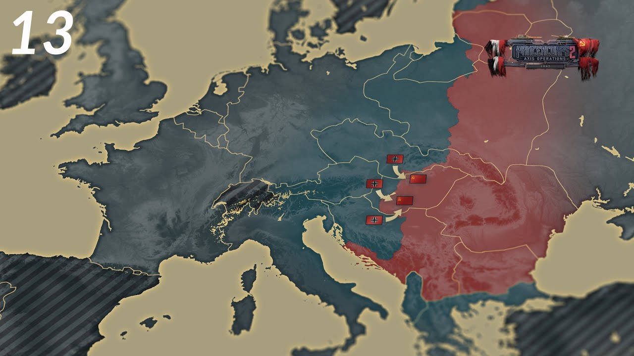 Panzer Corps 2 | Axis Operations 1945 | Mission 5H - Operation Spring ...