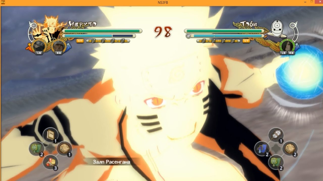 Ultimate Ninja Storm 3 Full Burst PC Sage/Bijuu Naruto VS Obito Power ...