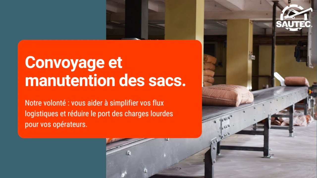Réduisez le port des charges grâce aux solutions de convoyage pour les ...