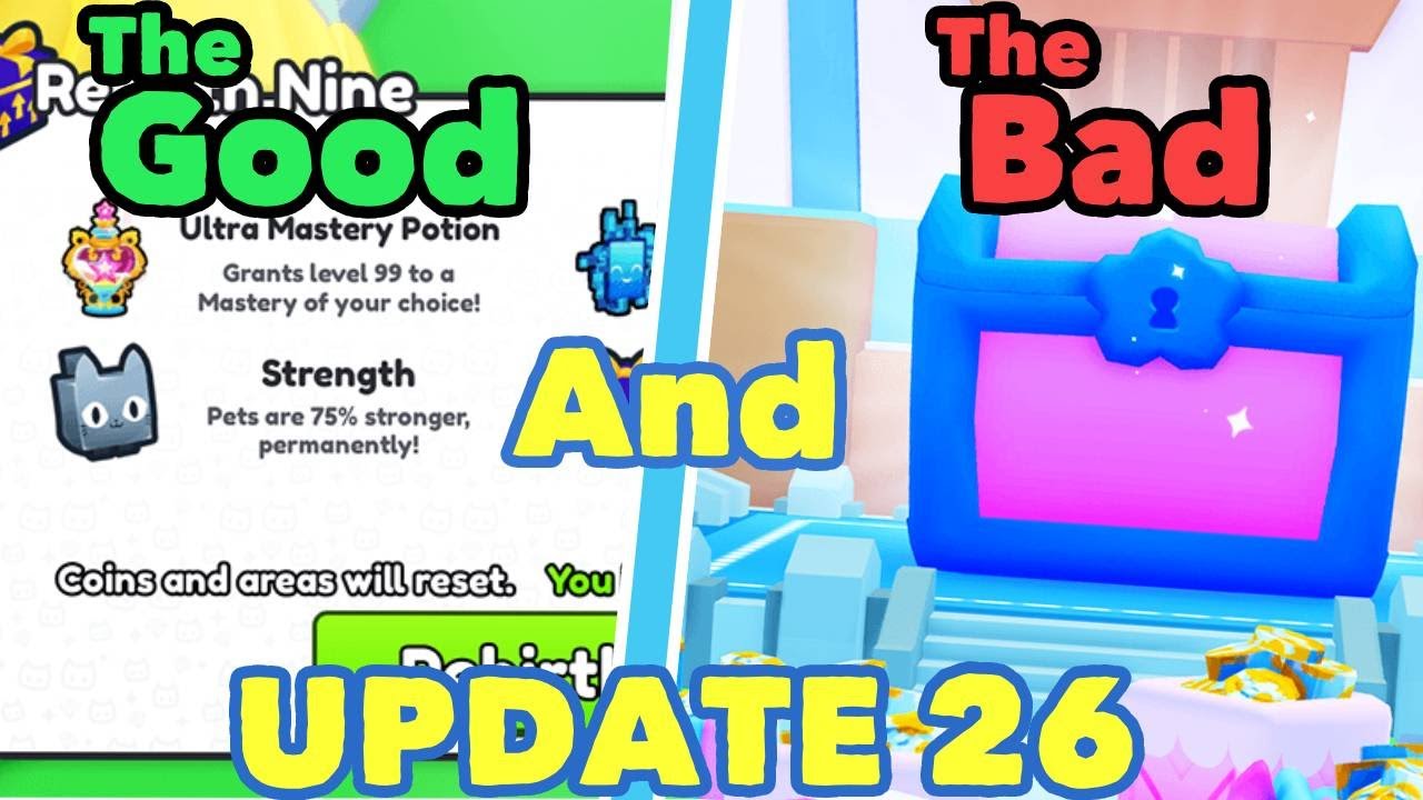 The Good and Bad of Update 26 (Pet Sim 99) - YouTube