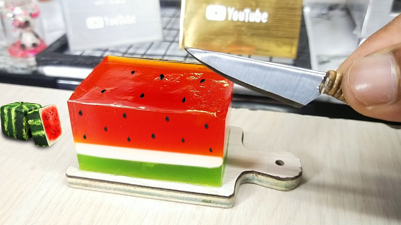 🍉 Fresh Miniature Watermelon Mousse Recipe For Summer | Awesome ...