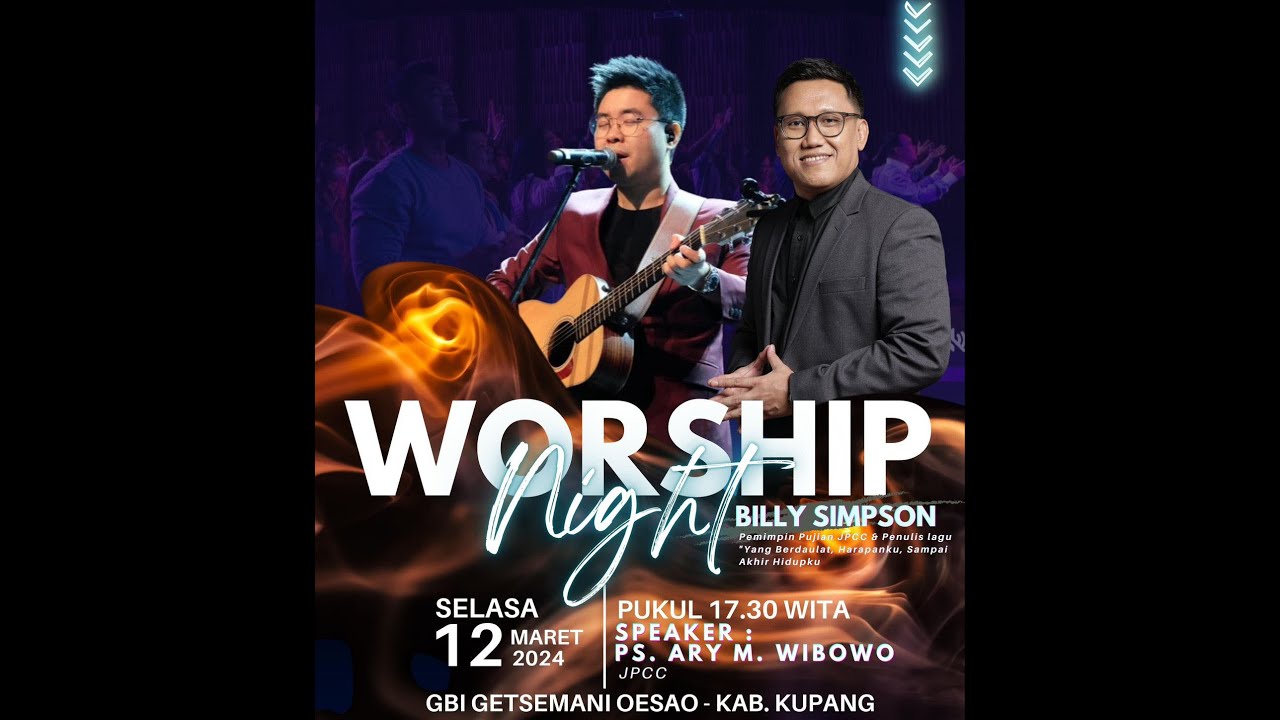 WORSHIP NIGHT BILLY SIMPSON - YouTube