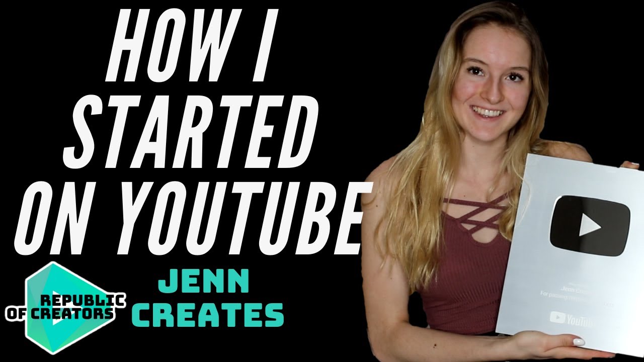 How I Started on YouTube (ft. Jenn Creates) - YouTube