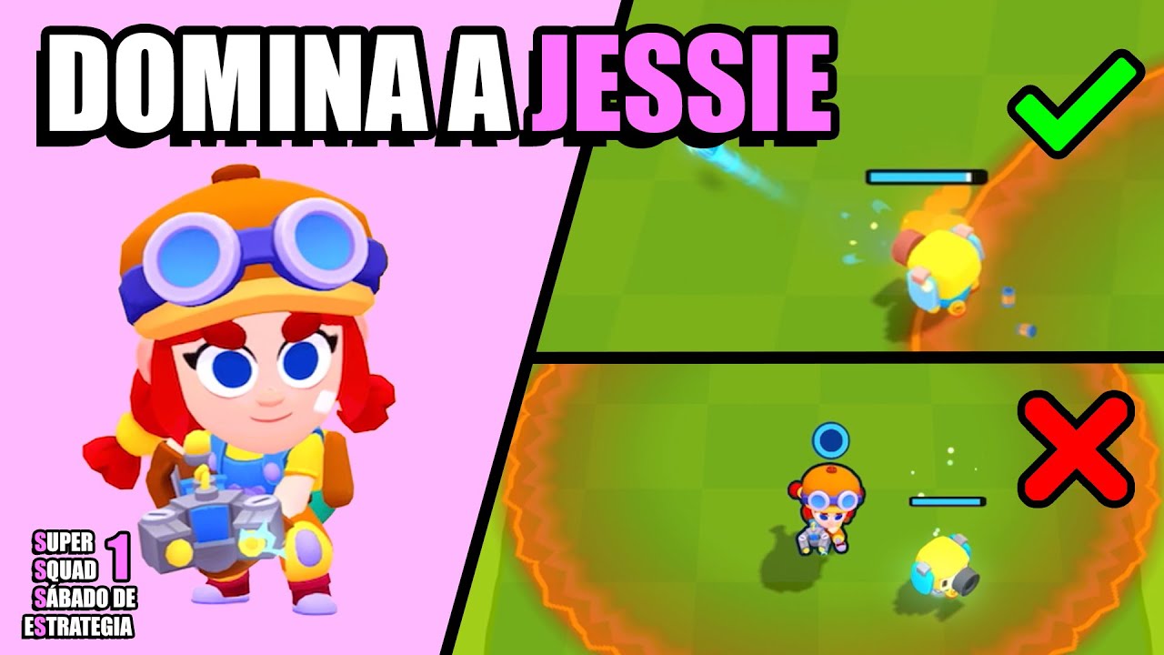MEJORES TRUCOS con JESSIE | SUPER SQUAD SÁBADO de ESTRATEGIA #1 - YouTube