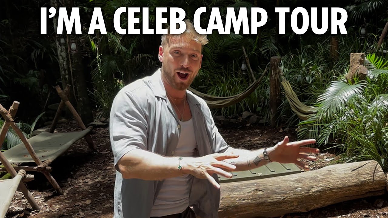 Sam Thompson gives first look inside I'm A Celeb camp featuring new ...