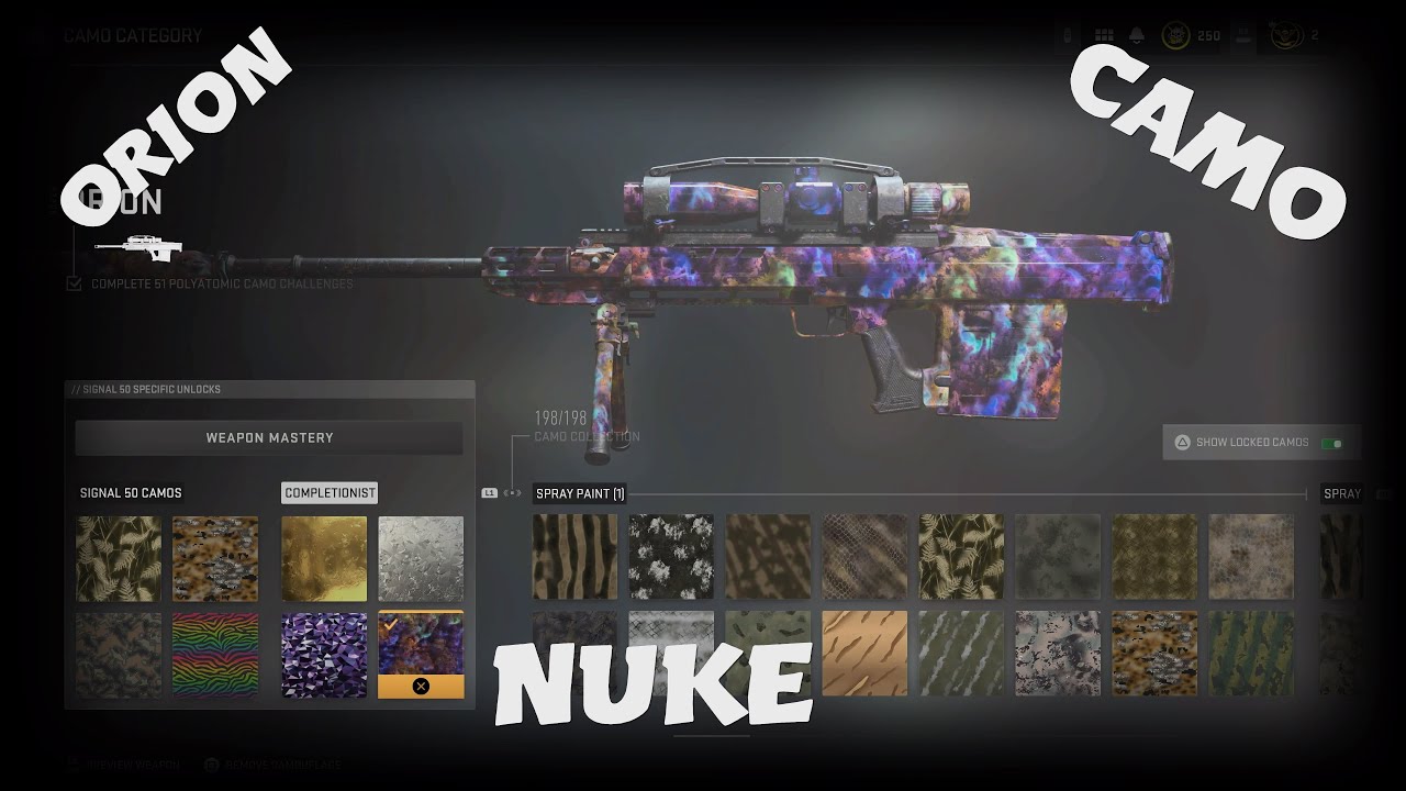 Nuke With Rarest Camo In MW2 - YouTube
