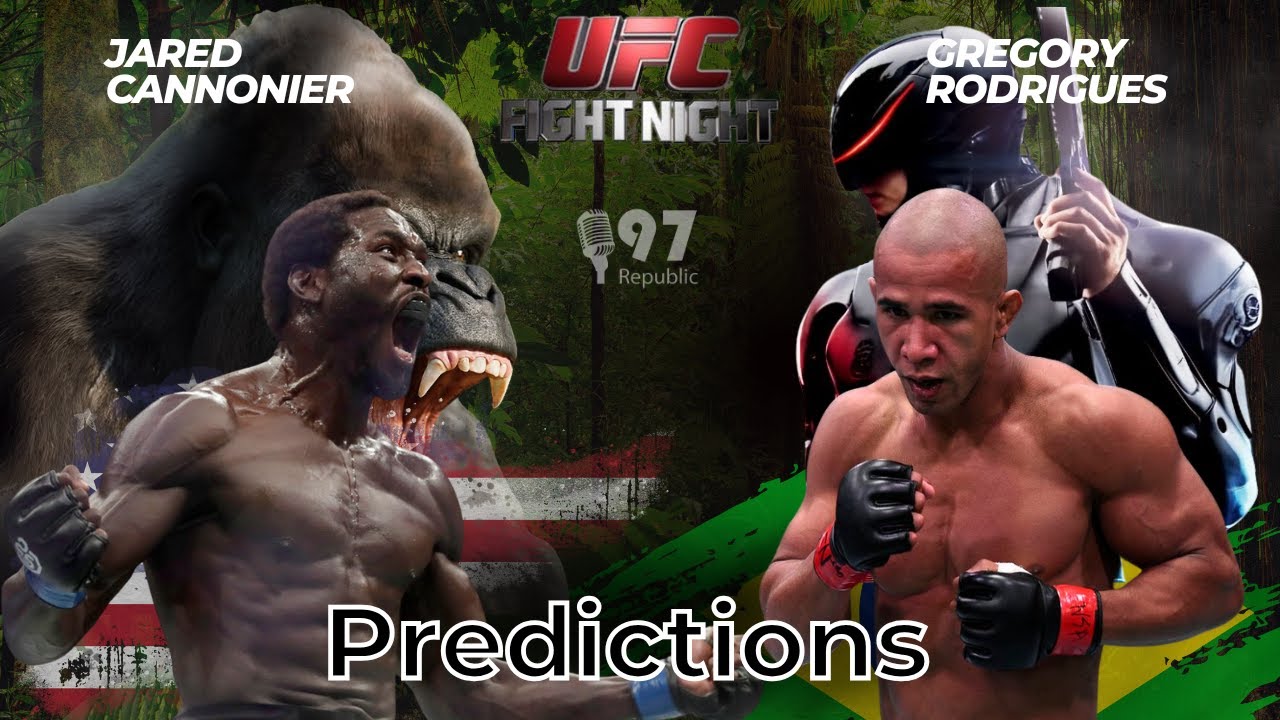 UFC Fight Night Main Card Predictions: Cannonier vs Rodrigues & More ...