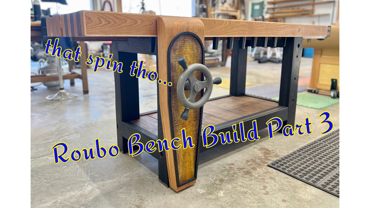 Roubo Bench Build Part 3 - This Time It's Personal - YouTube