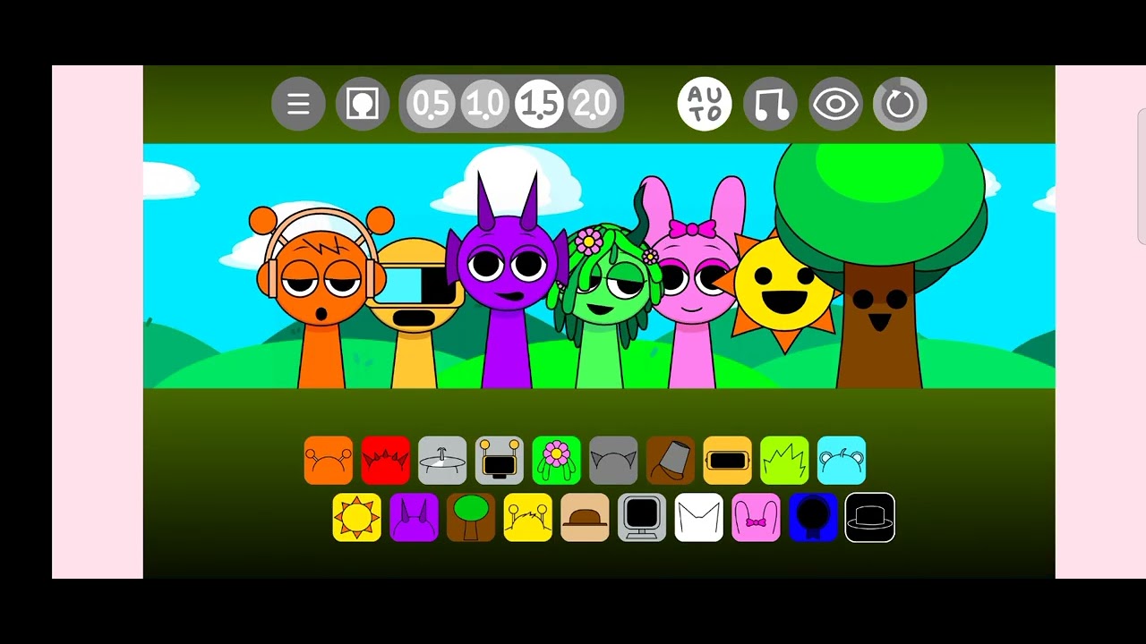 Sprunki auto ,modded,slowed, normal,fast, super fast - YouTube