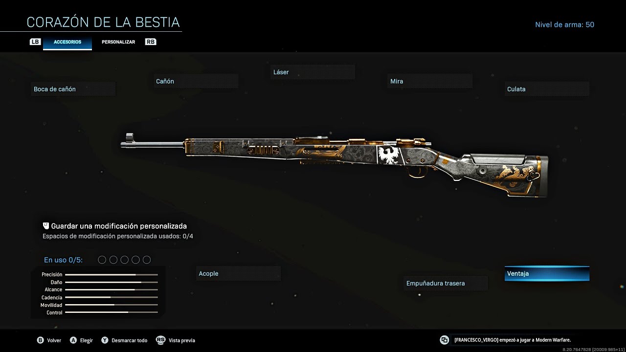 La CLASE PERFECTA para una MOAB // KAR 98 en MODERN WARFARE - YouTube