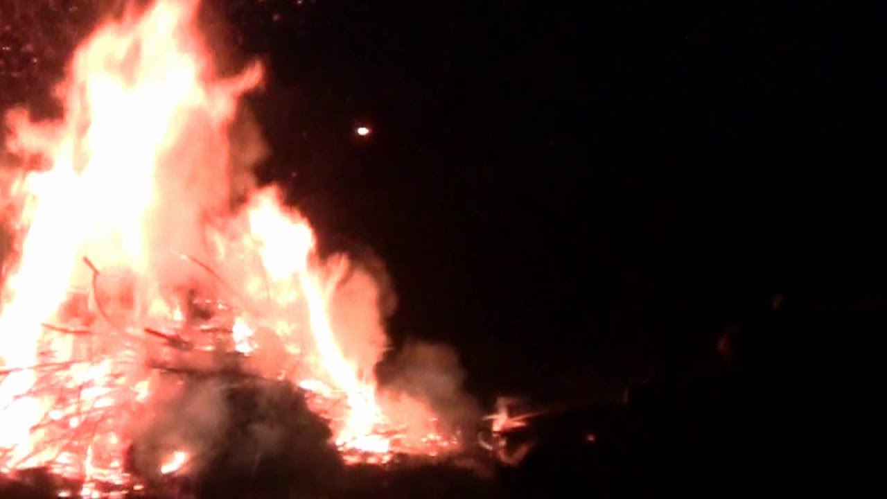 Homemade flamethrower & driving through fire - YouTube