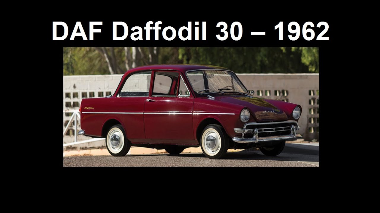 DAF Daffodil 30 – 1962 autos - YouTube
