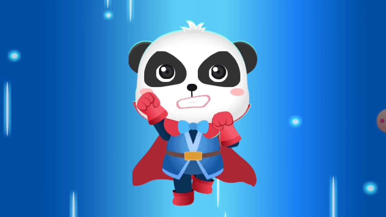 Little Panda Babybus Heroes - YouTube