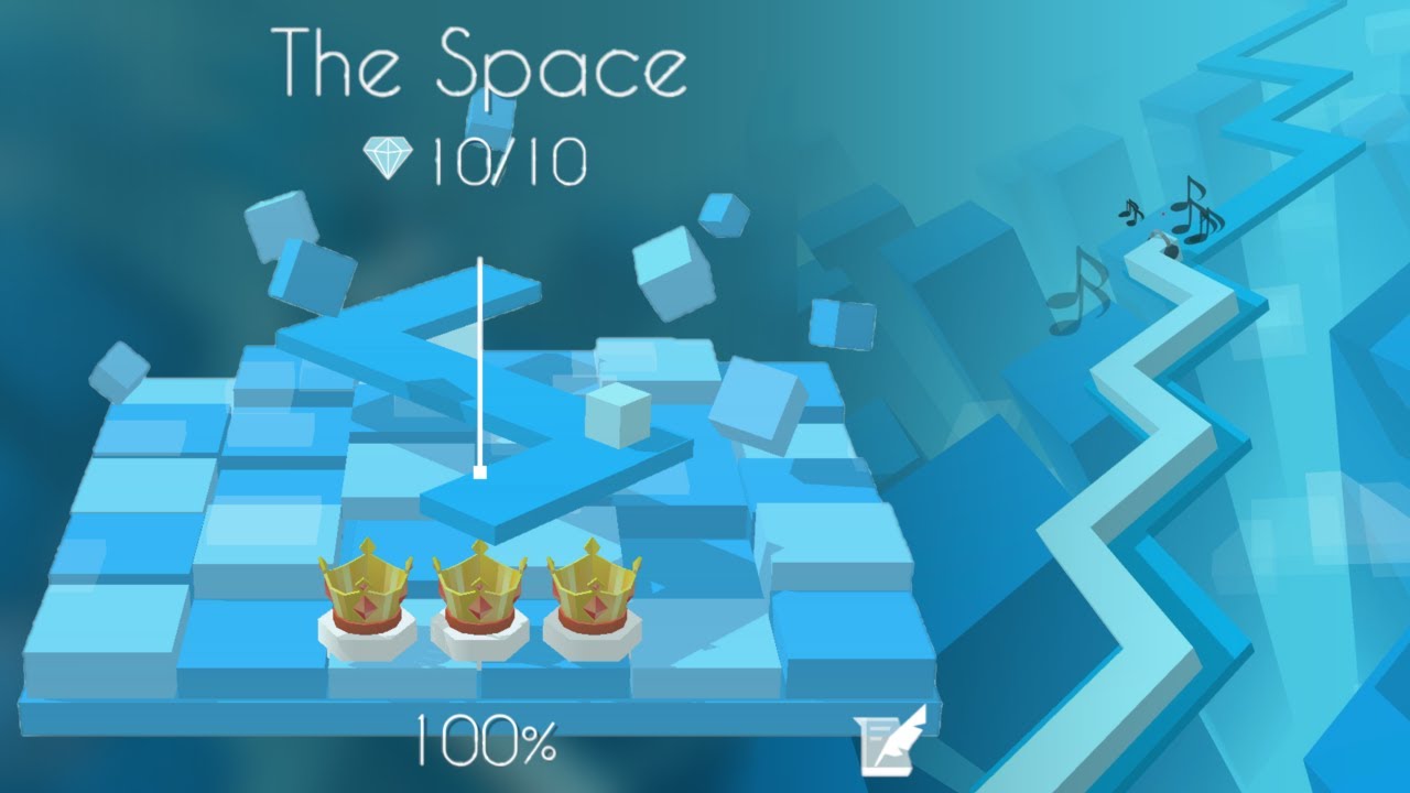 Dancing Line | The Space [Official Fanmade] - YouTube