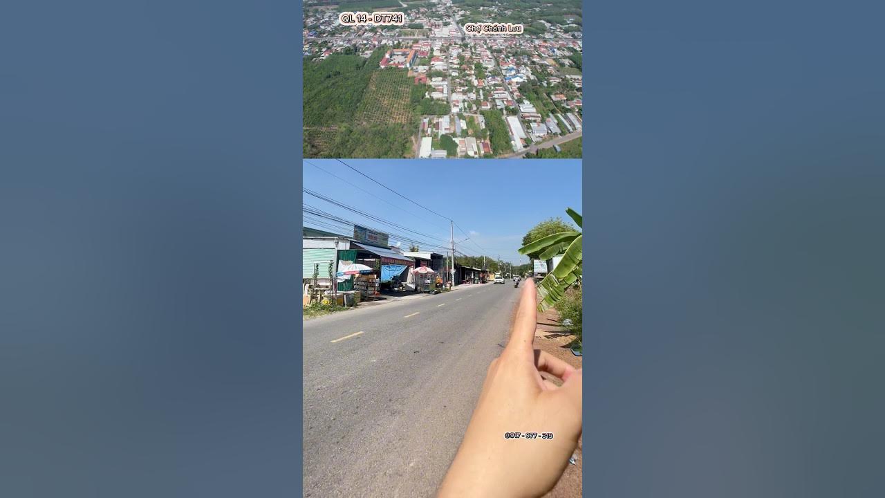 270m2 60TC Đường Thông KCN Vsip2 & Chợ Chánh Lưu DT 741 - YouTube