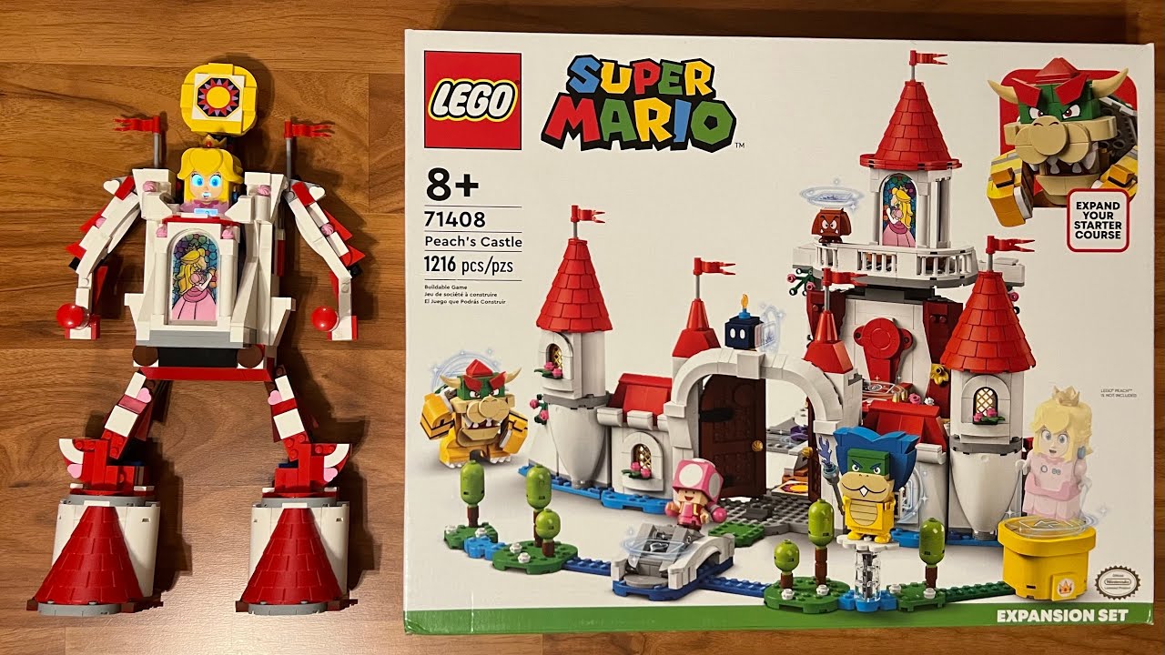 Lego Super Mario Peach’s Castle Mech! - YouTube