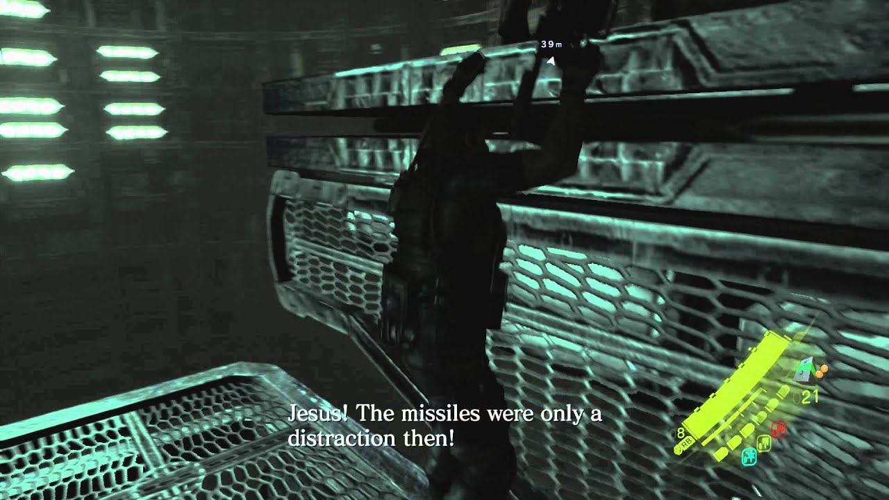 Resident Evil 6 HD Chris Chapter 5-2 Escaping the BOW - YouTube