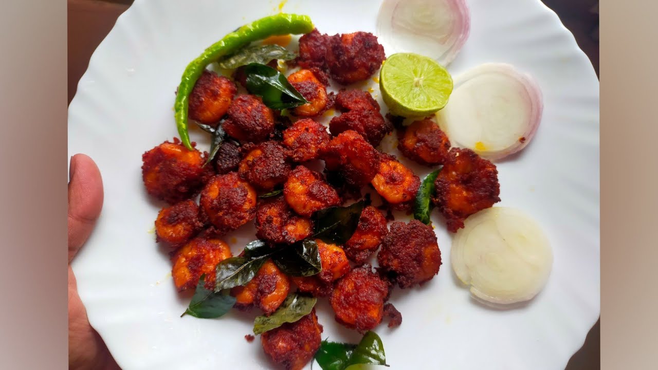 Jhinga fry recipe | crispy prawns fry | Easy and simple recipe| - YouTube