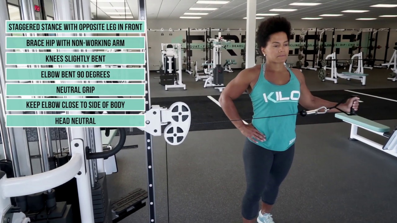 External Rotation - Sideway - Mid Pulley - Neutral - One-Arm | KILO ...